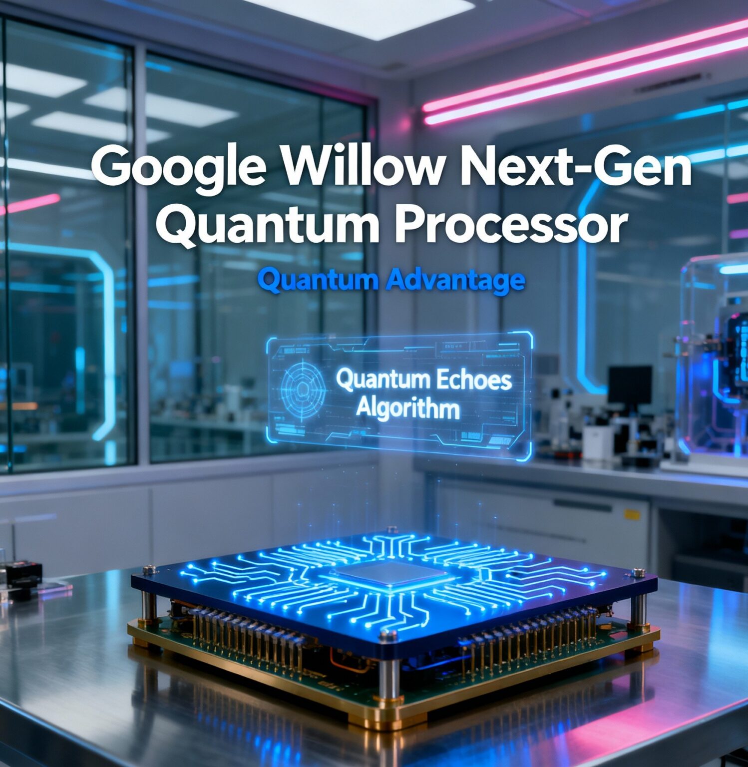 Google Quantum Computing Breakthrough 2025 The Willow Chip